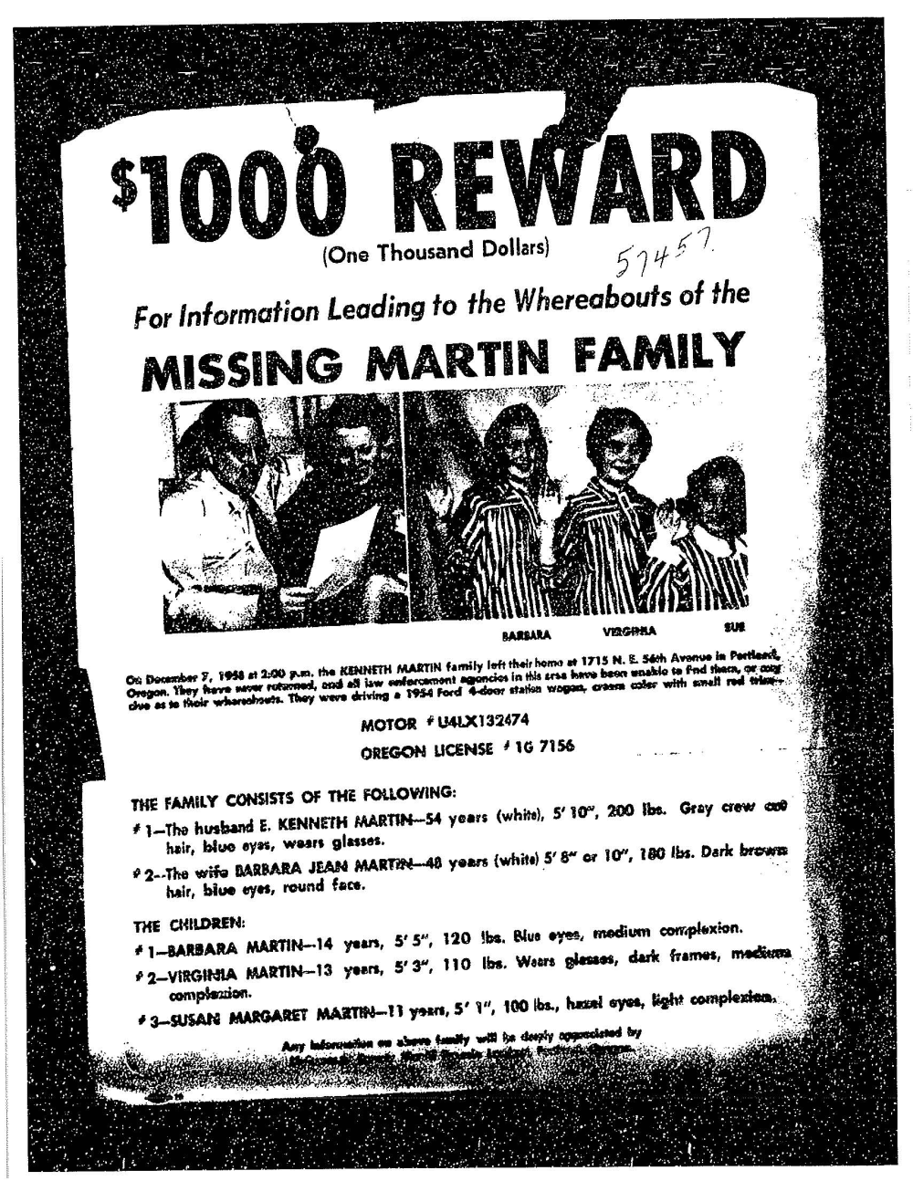 Cold Case Investigations | Multnomah County Sheriff's Office